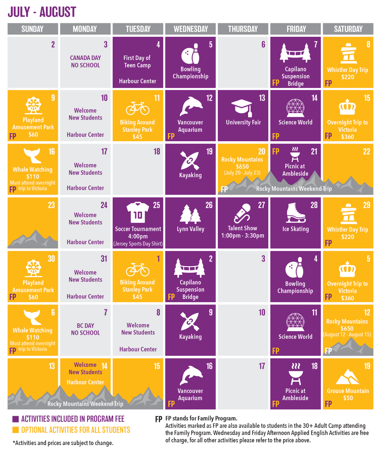 Junior Camp (9 to 12 Years Old) - VGC International College